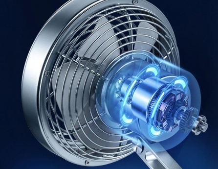 Quạt Để Bàn Mini Xoay 360° Tiết Kiệm Điện