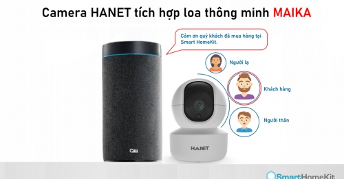 Hướng dẫn sử dụng Camera HANET với loa thông minh Olli Maika | SmartHome